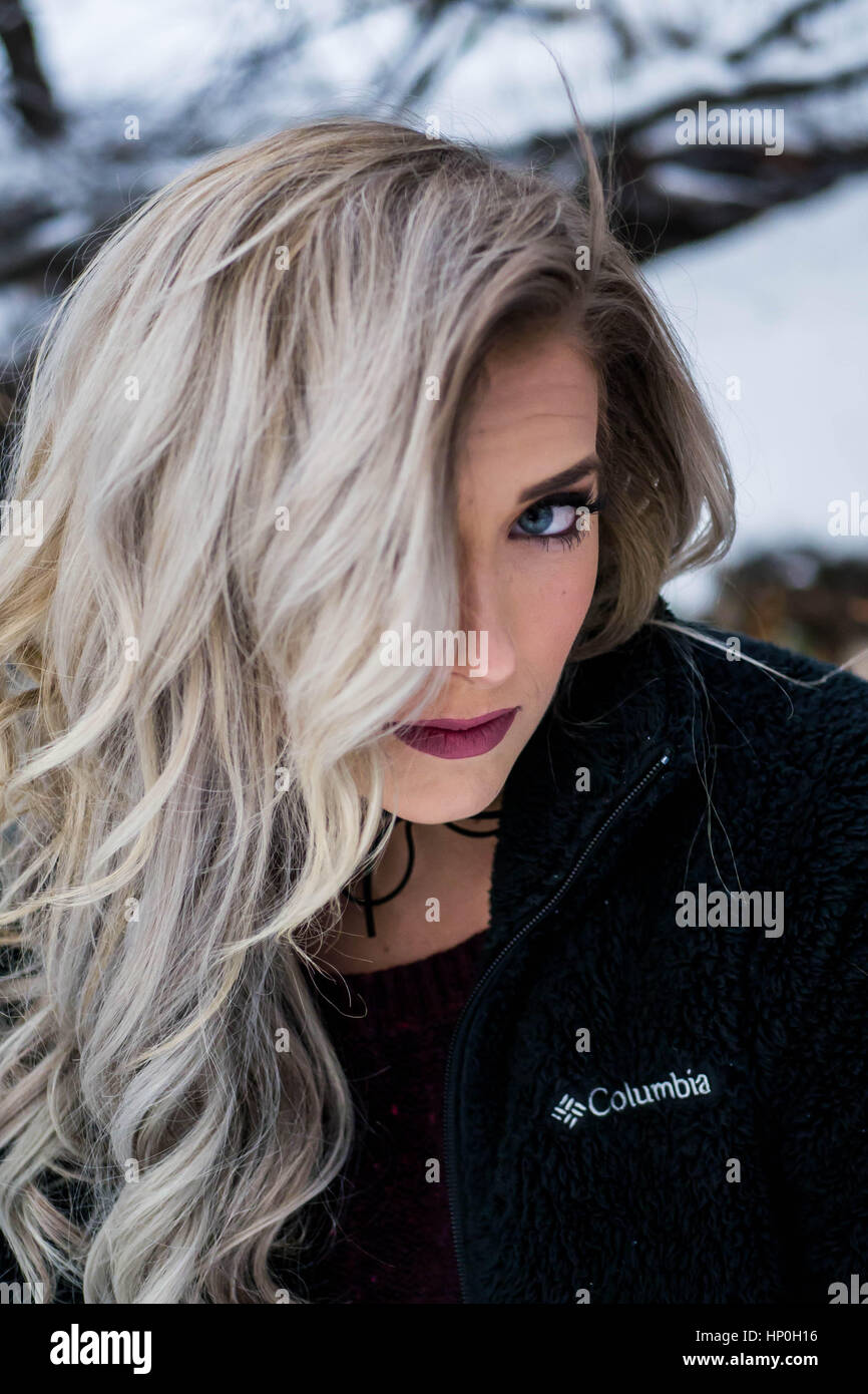 shots in the snow Stock Photo - Alamy