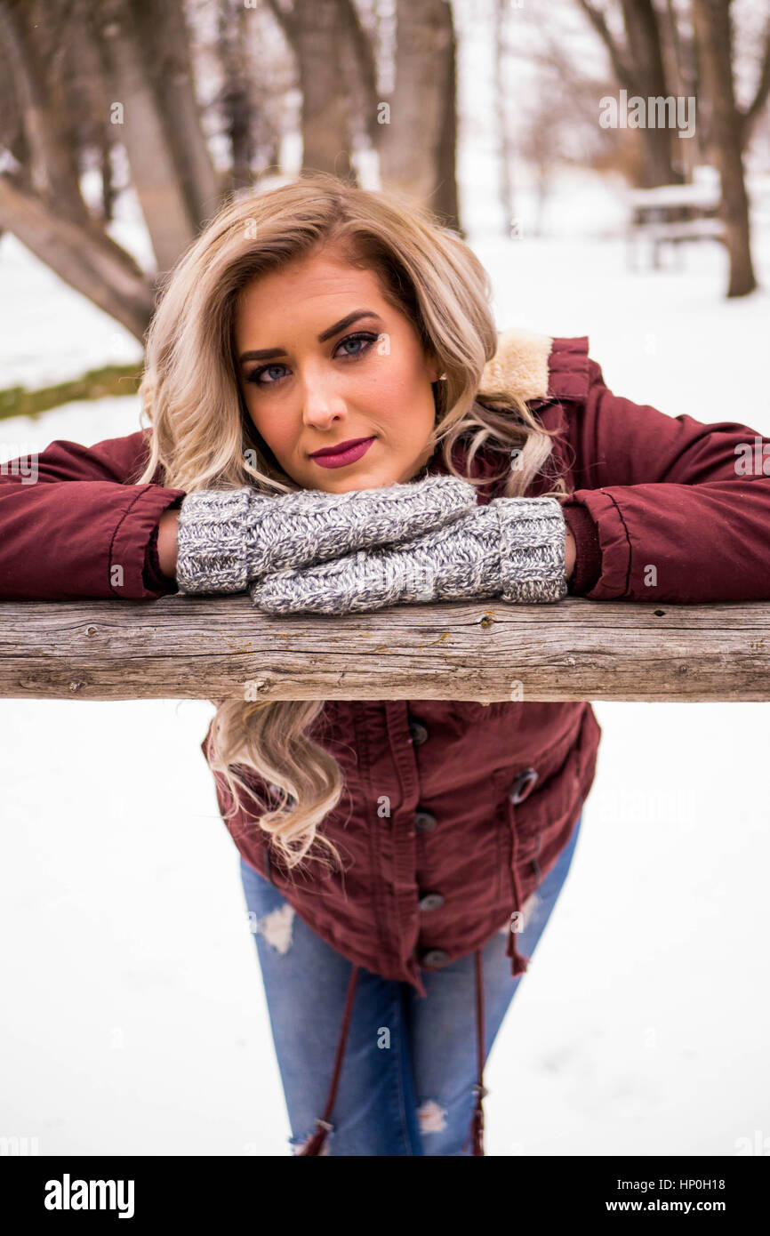 shots in the snow Stock Photo - Alamy