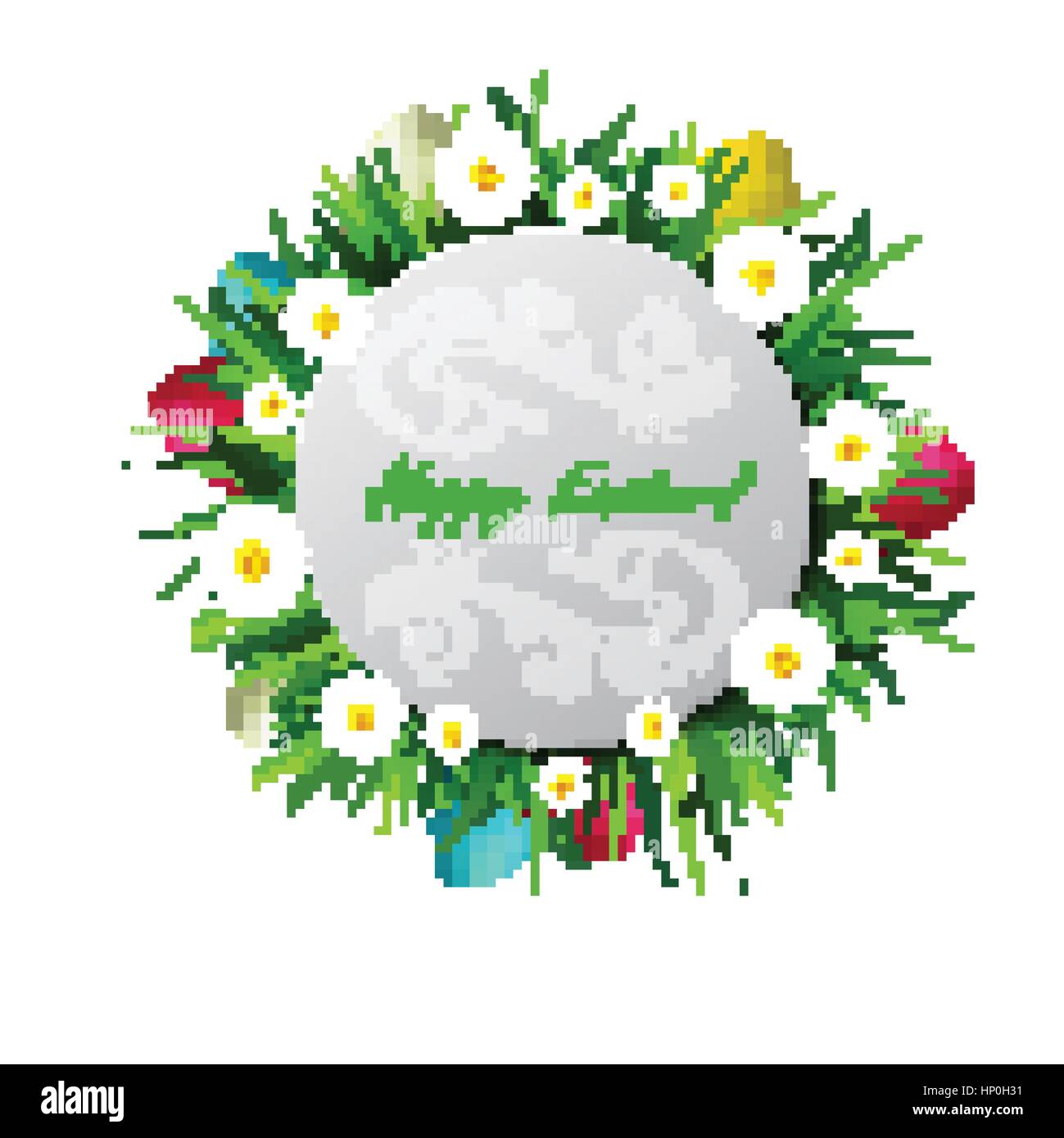 Happy ester card Stock Vector Image & Art - Alamy