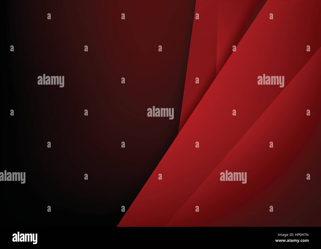 Abstract background basic geometry red layered and overlap and shadow ...