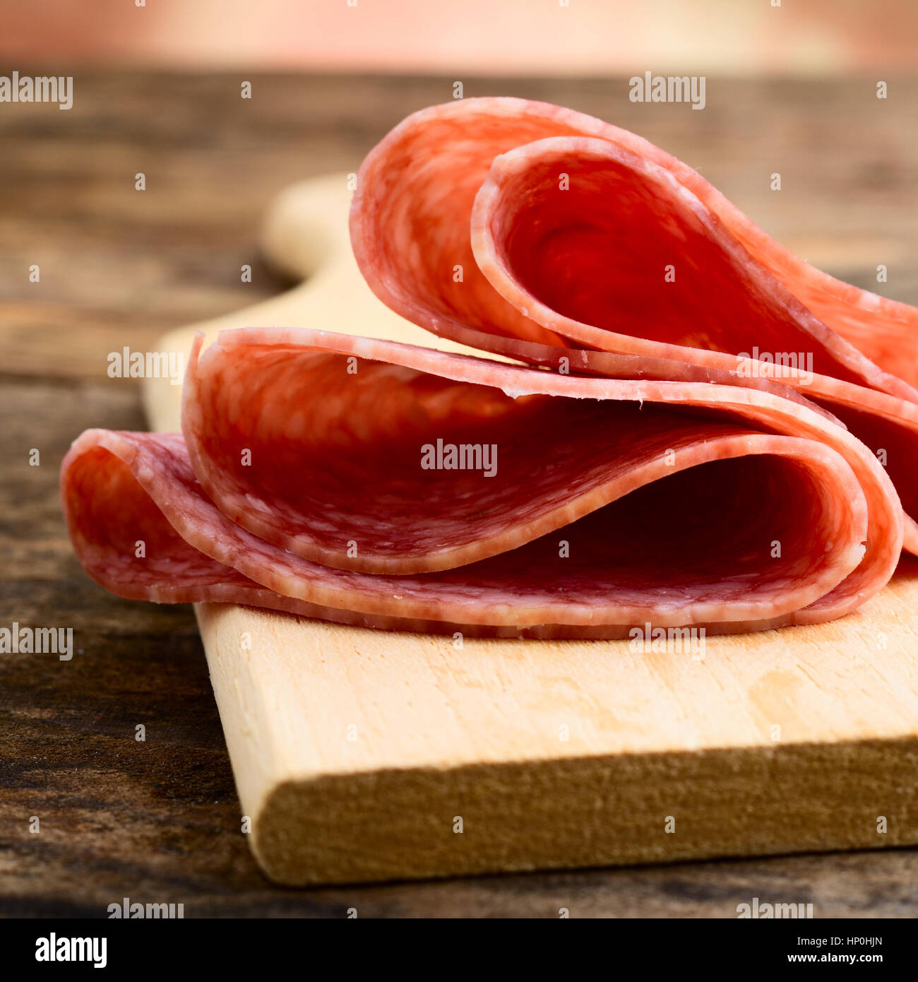 Italian sliced meats hi-res stock photography and images - Alamy
