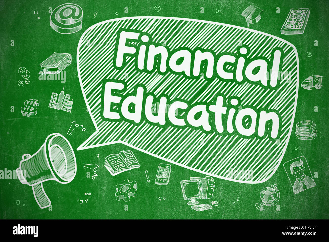 Financial Education - Business Concept Stock Photo - Alamy