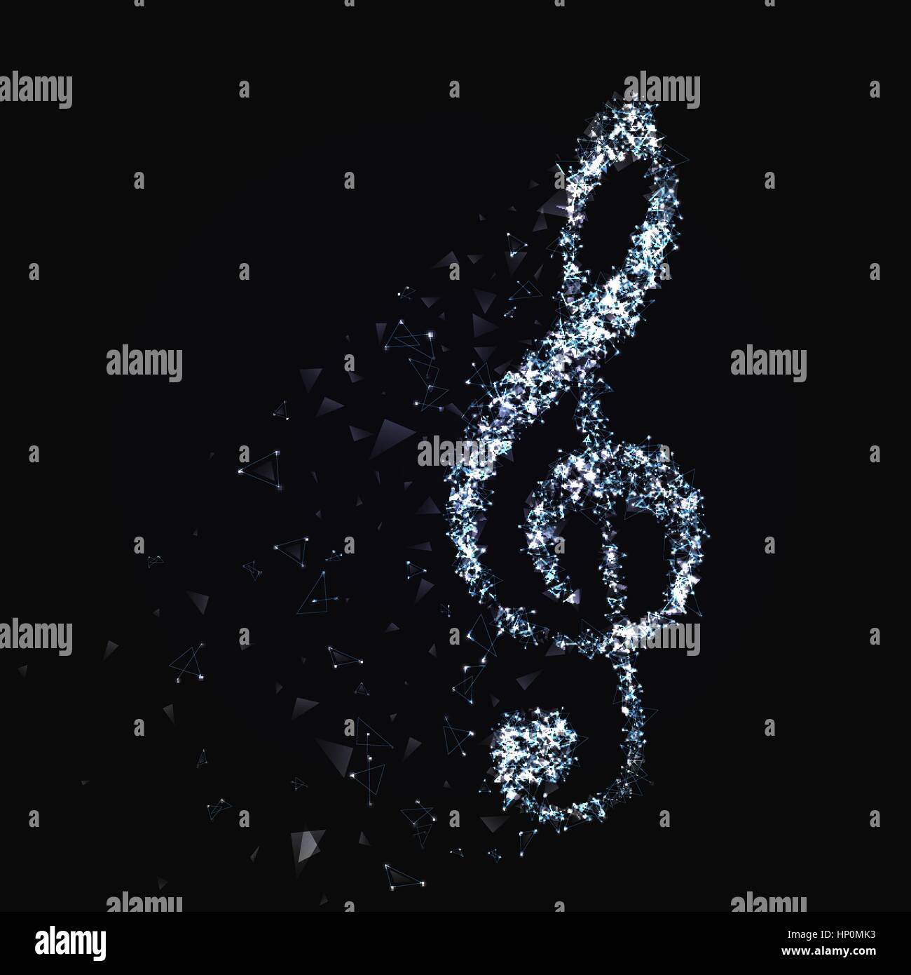 Treble clef background High Resolution Stock Photography and Images - Alamy