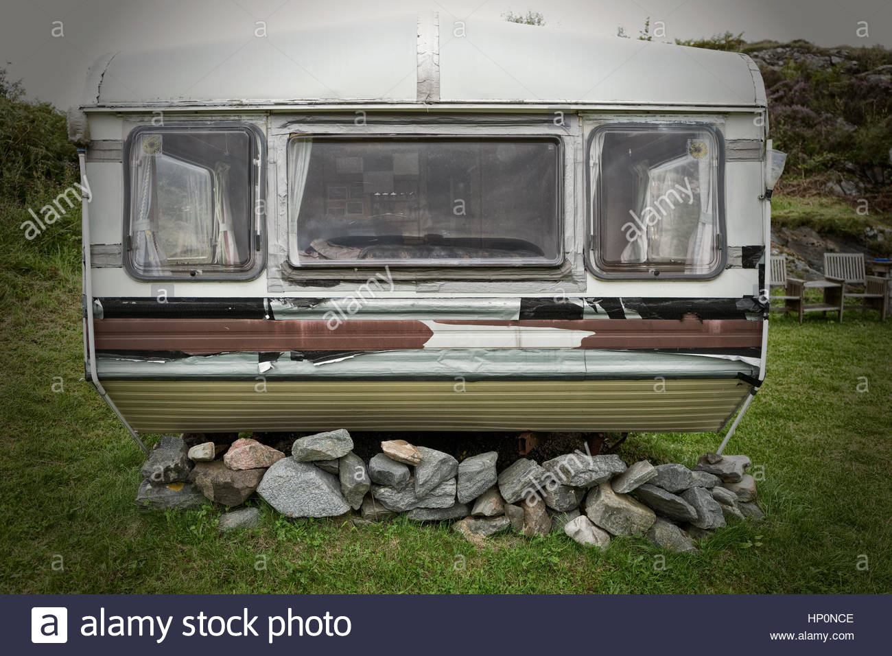 Abandoned Caravan Old Stock Photos & Abandoned Caravan Old Stock Images ...