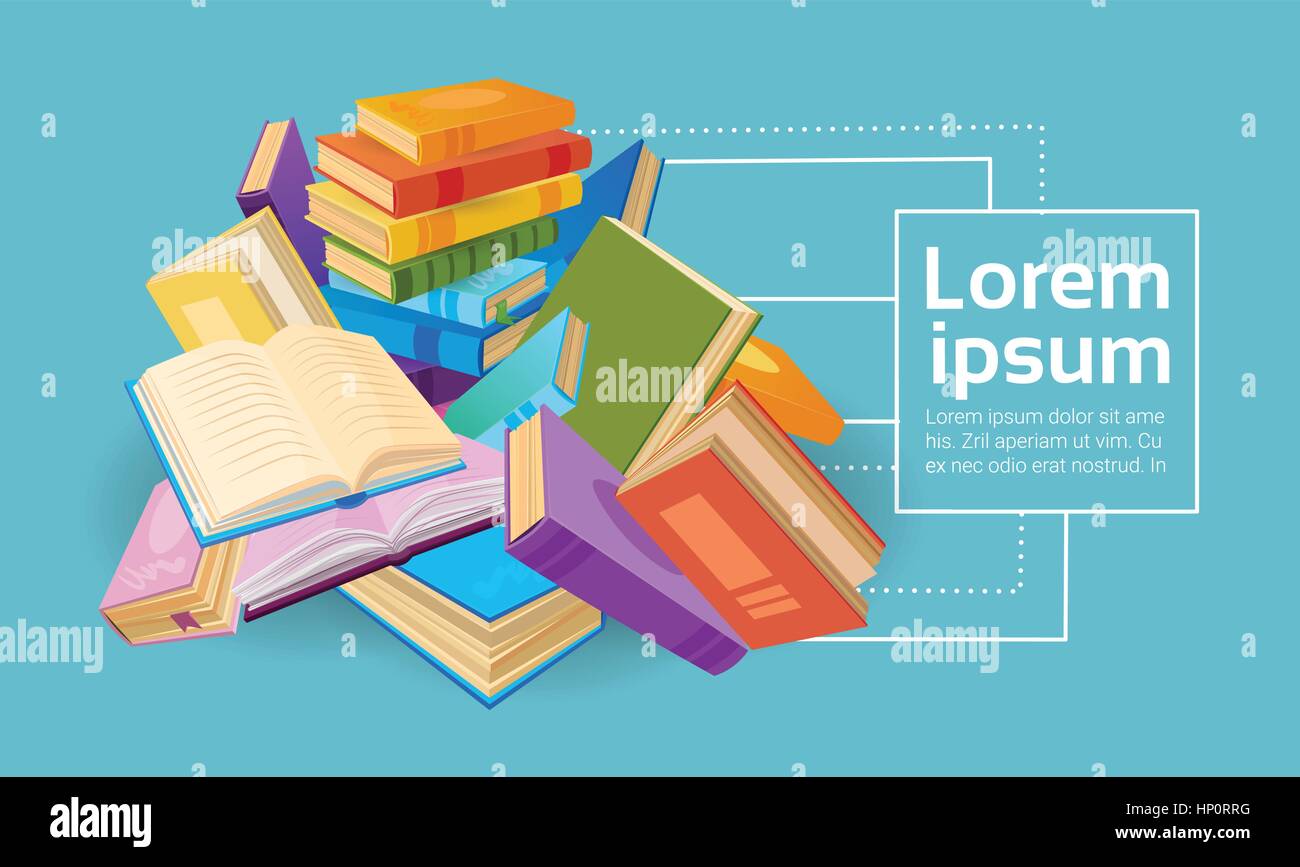 Books Stack School Education Concept Stock Vector Image & Art - Alamy