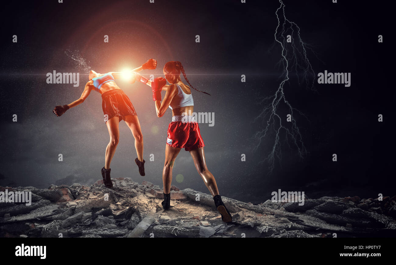 Boxing outdoor hi-res stock photography and images - Alamy