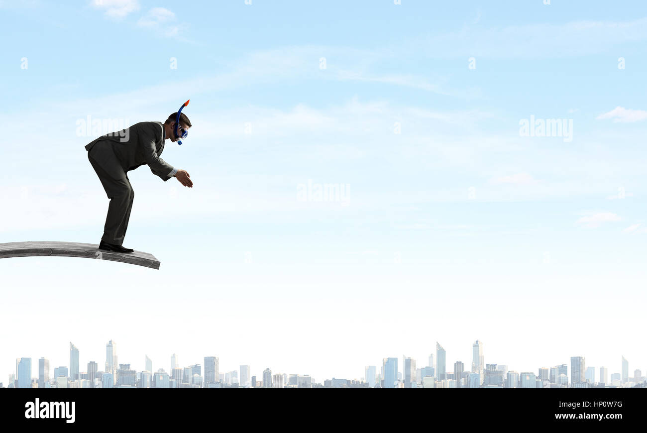 Springboard dive suit hi-res stock photography and images - Alamy