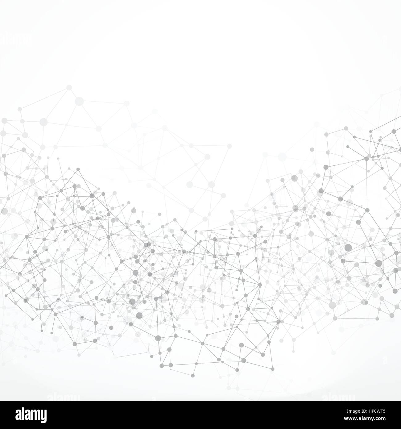 Abstract background network connect concept with dot and link line ...