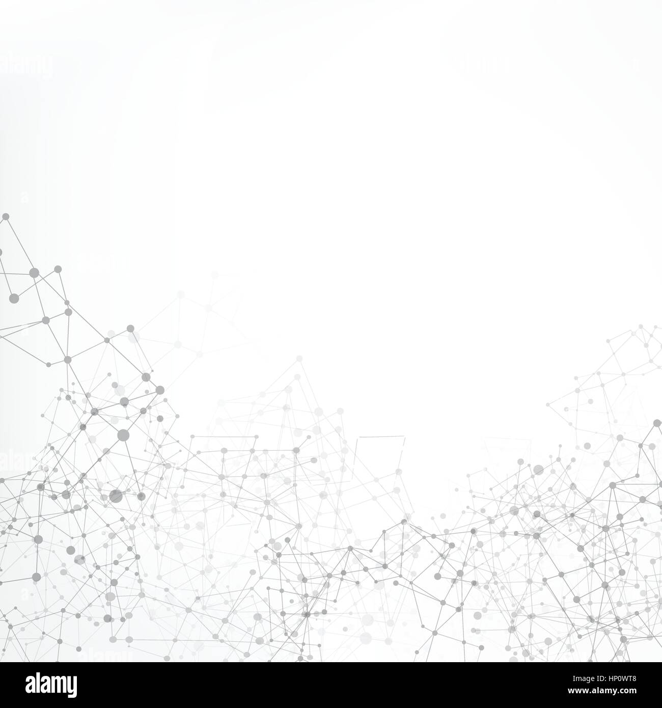 Abstract background network connect concept with dot and link line ...