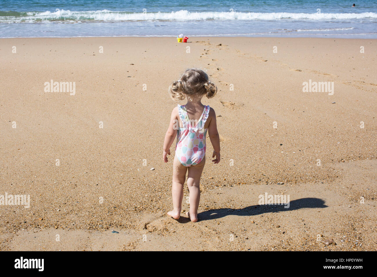 Contemplative little girl hi-res stock photography and images - Alamy