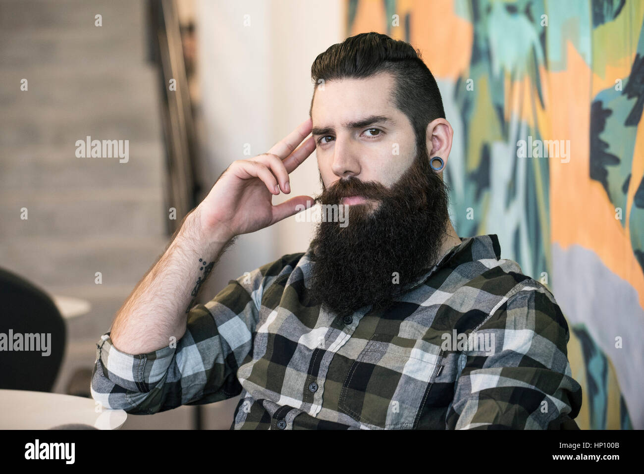 Beards beard moustache moustaches hi-res stock photography and images ...