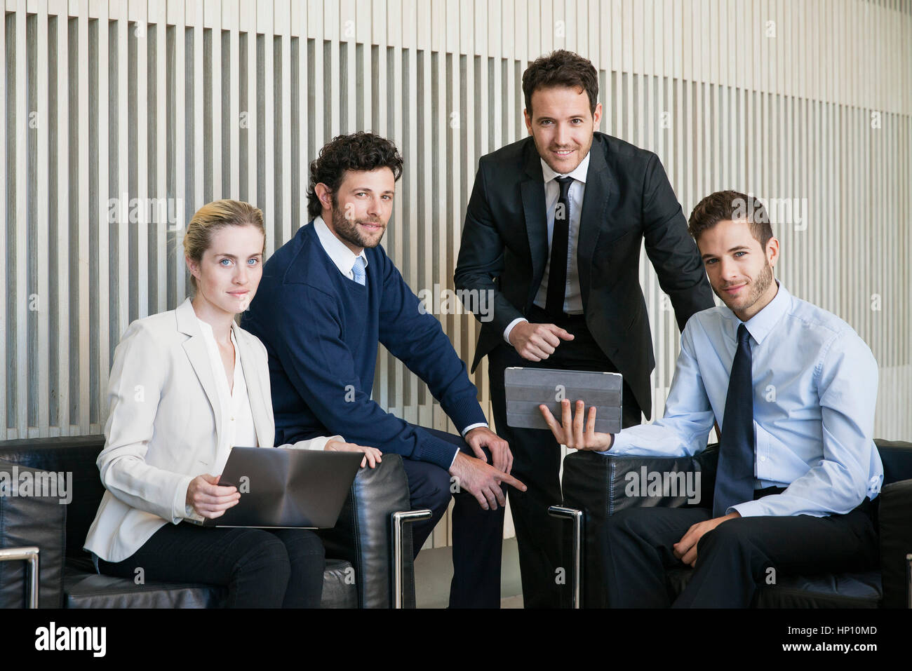 Business team members, portrait Stock Photo - Alamy