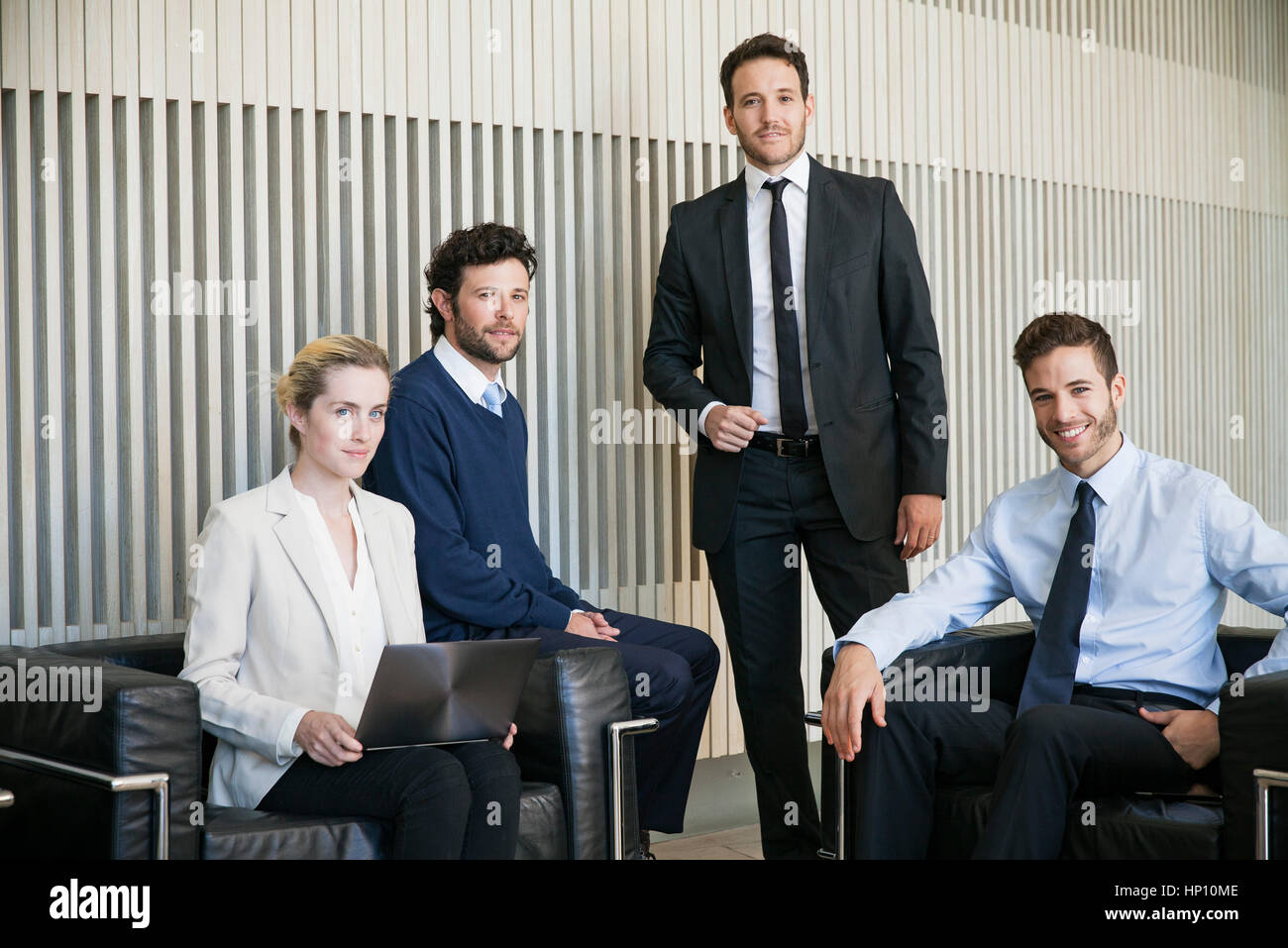 Business team members, portrait Stock Photo - Alamy