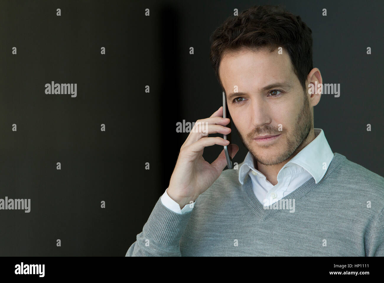 Businessman standing in front empty hi-res stock photography and images ...