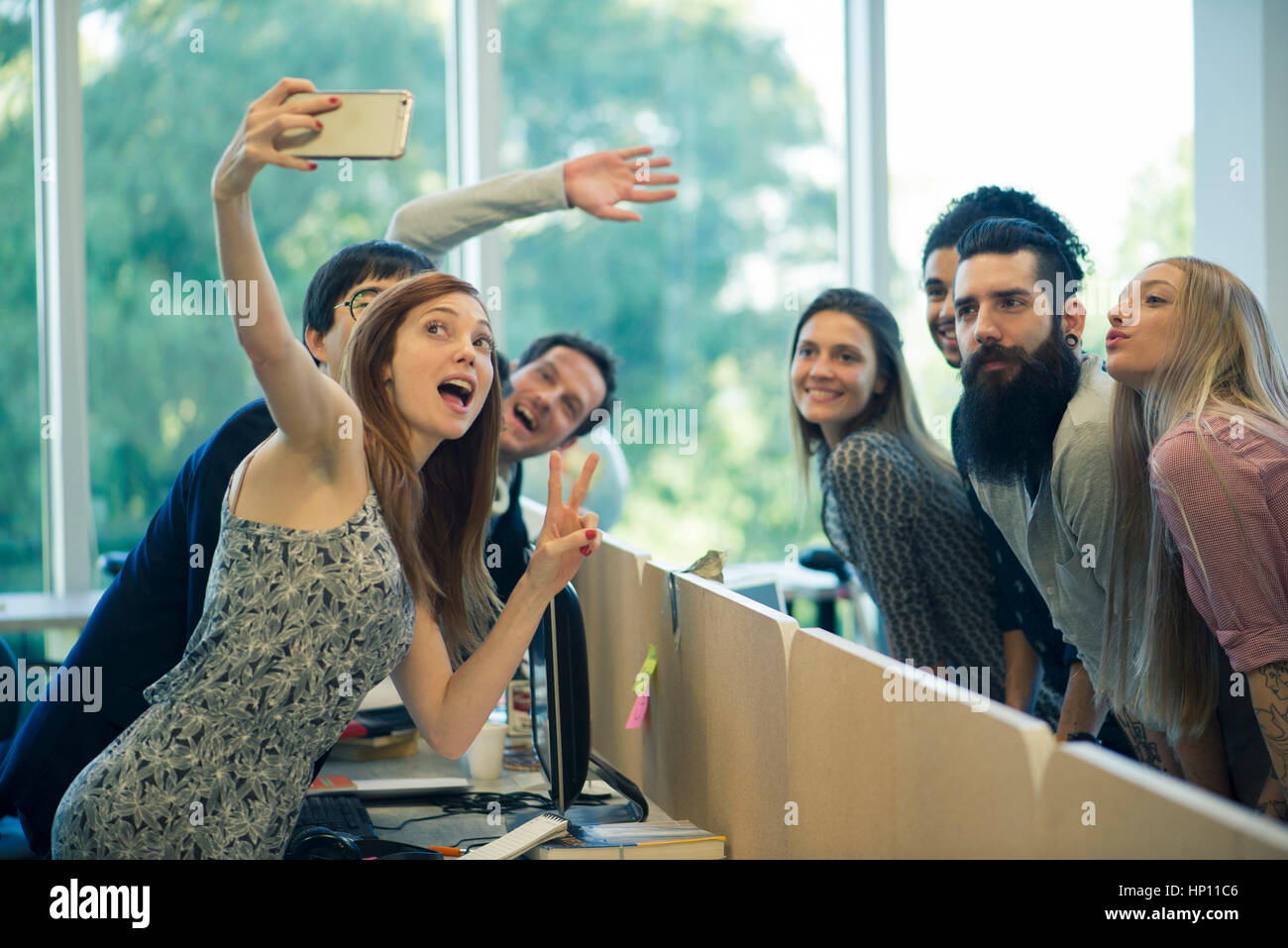Group of friends, indoors, faces hi-res stock photography and images ...