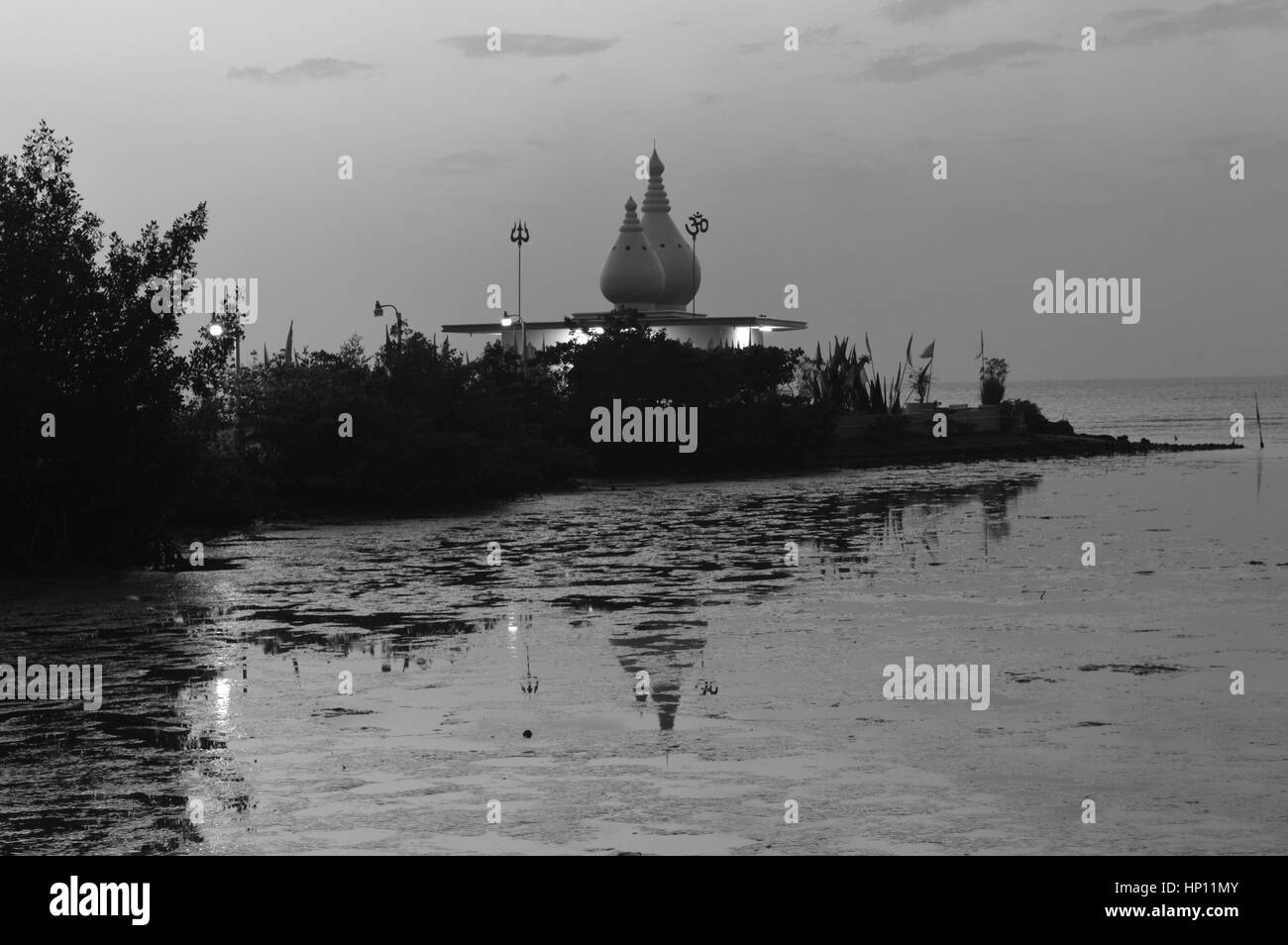 Temple in the Sea Hindu pilgrimage site in Waterloo, Carapichaima ...