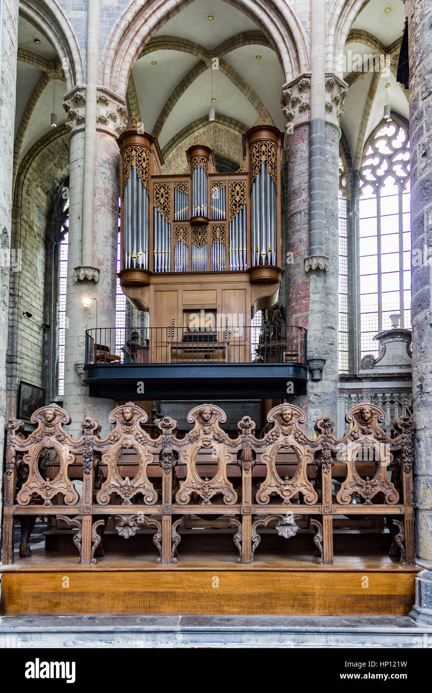 Saint Nicholas Church Ghent Stock Photo - Alamy