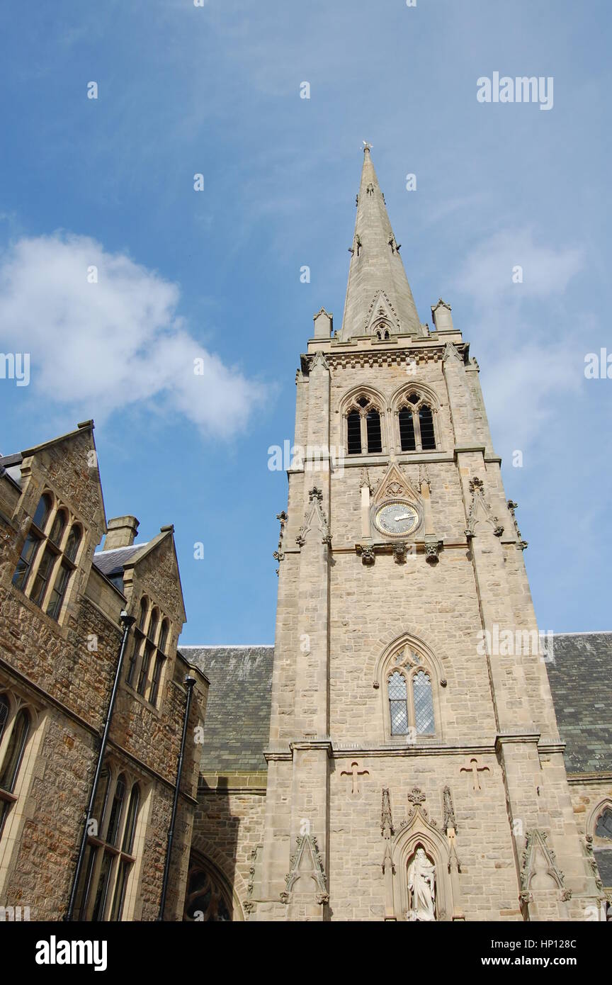 St Nicholas Church, and Market Hall, Durham, England Stock Photo - Alamy