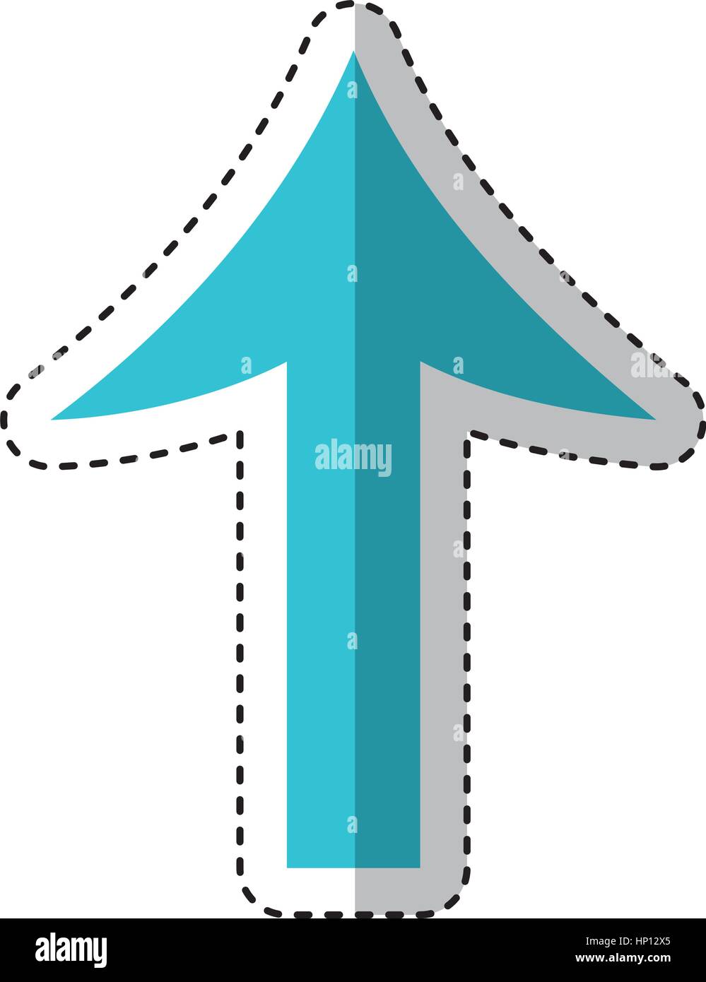 arrow sign isolated icon vector illustration design Stock Vector Image ...