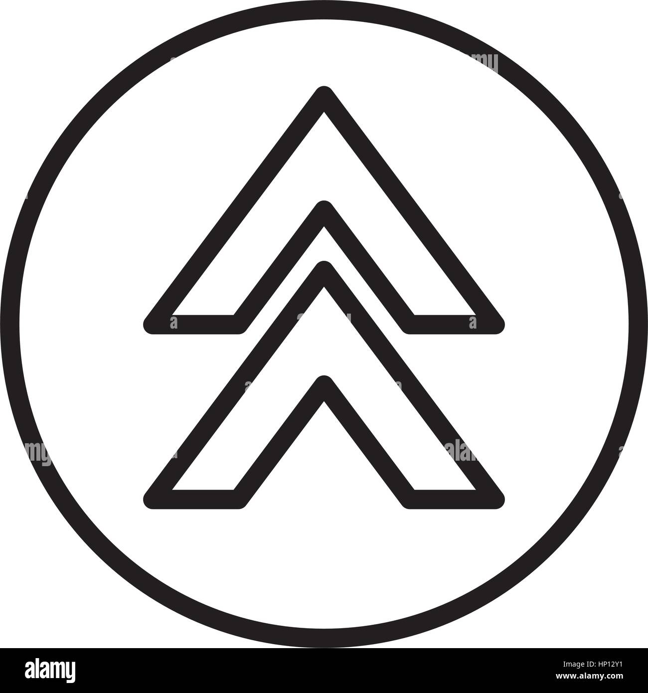 arrow sign isolated icon vector illustration design Stock Vector Image ...