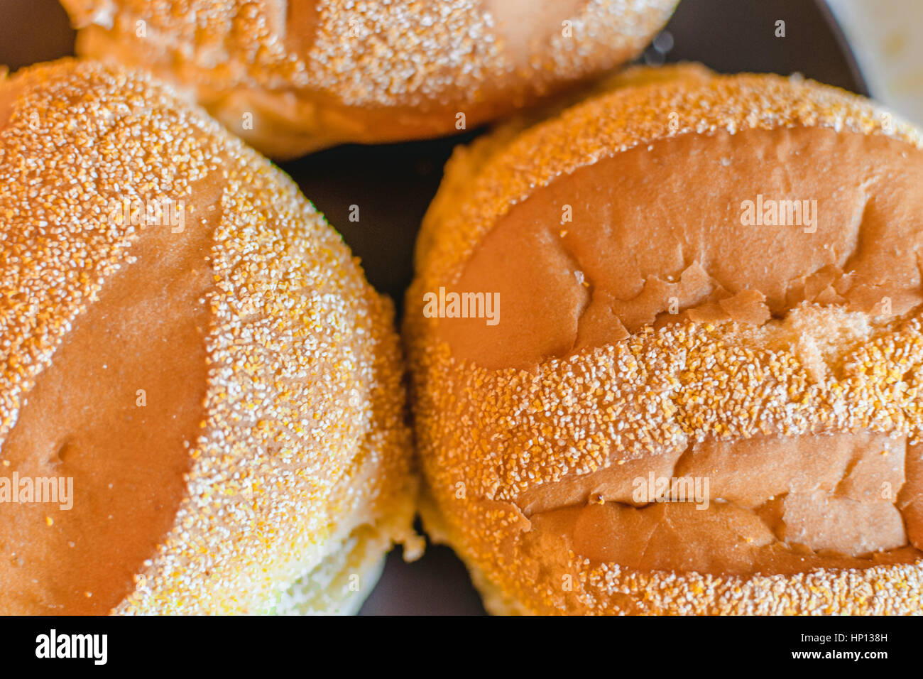 Freshly baked breakfast buns Stock Photo - Alamy