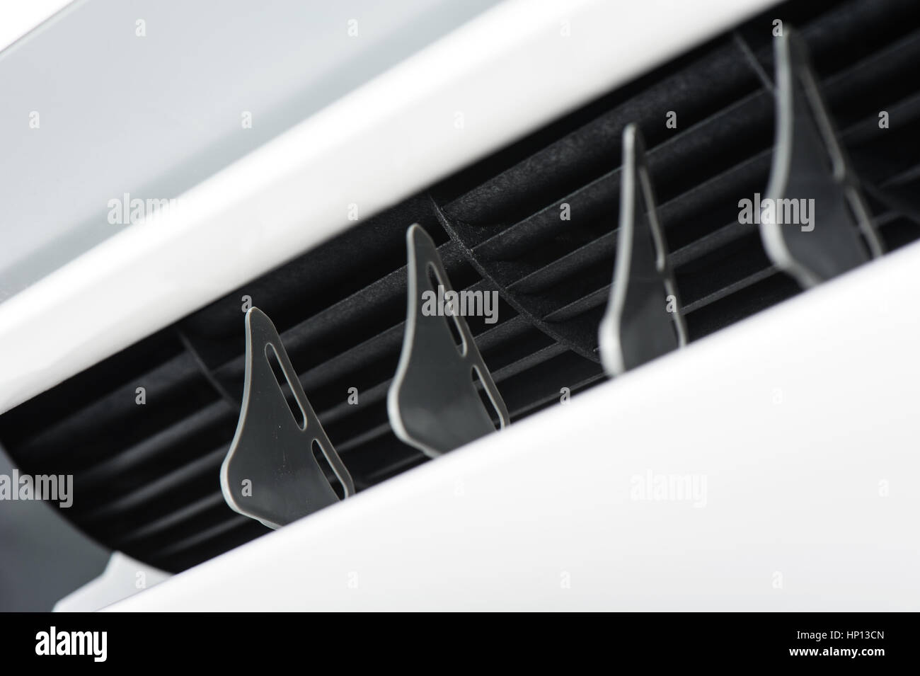 closeup blades of fan in the air conditioner Stock Photo - Alamy