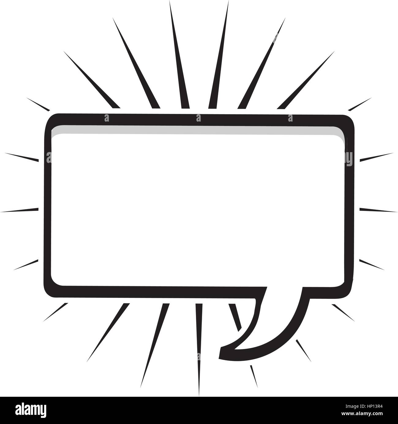 monochrome silhouette rectangle shape dialog box with lines around ... monochrome silhouette rectangle shape dialog box with lines around ...