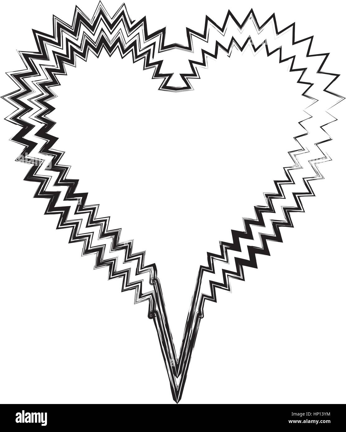 Blurred silhouette heart shape callout hi-res stock photography and ...