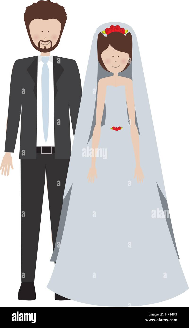 people married couple icon image, vector illustration Stock Vector ...