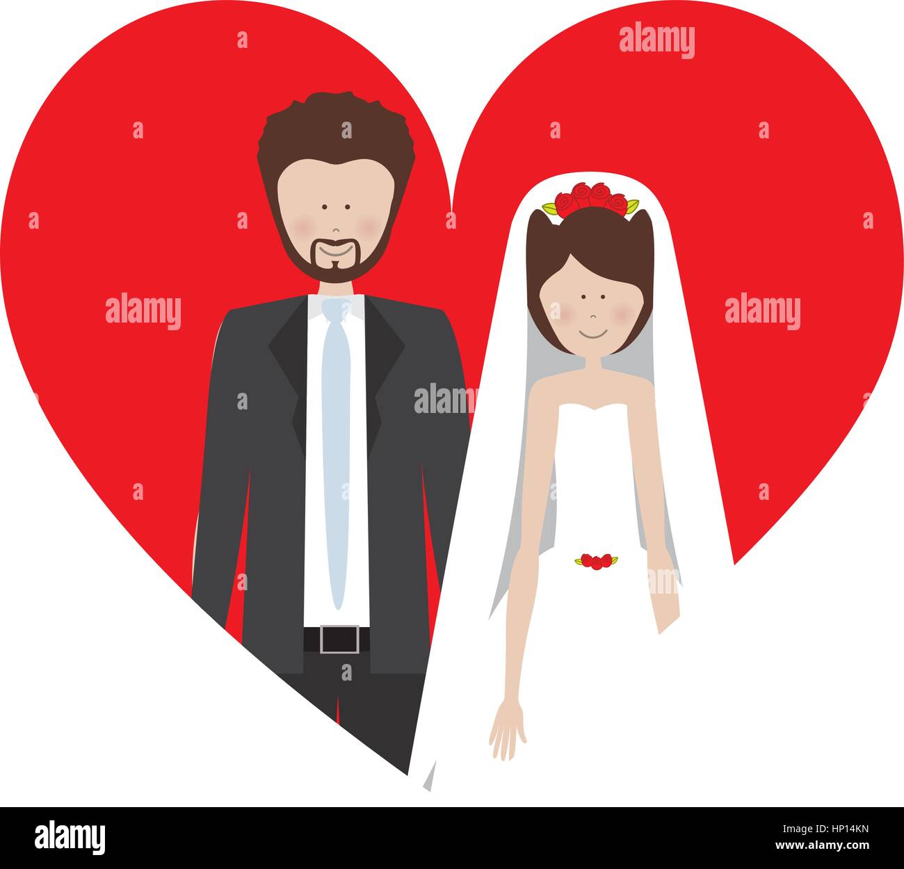 people married couple icon image, vector illustration Stock Vector ...