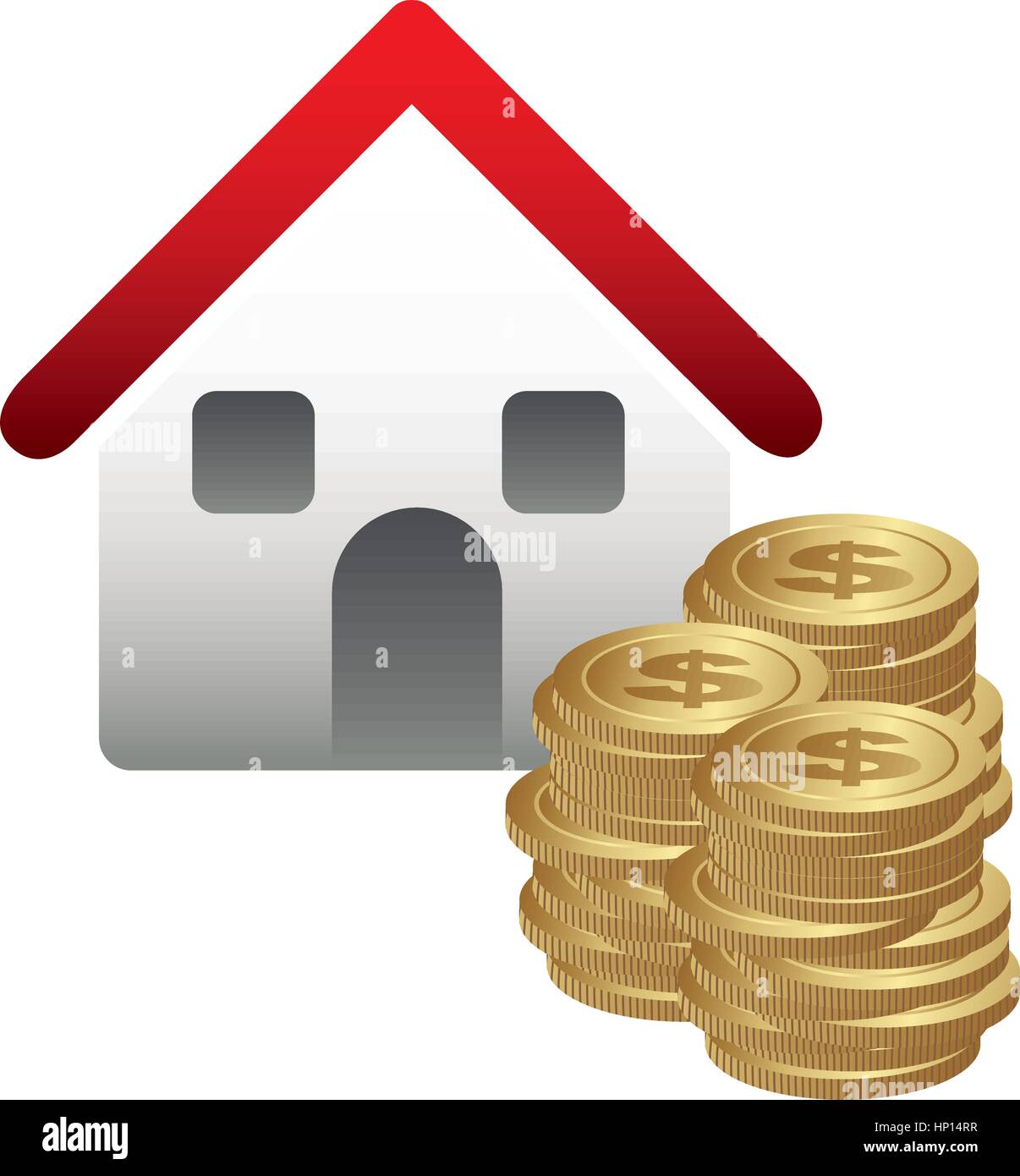 buying house for family icon, vector illustration design Stock Vector ...