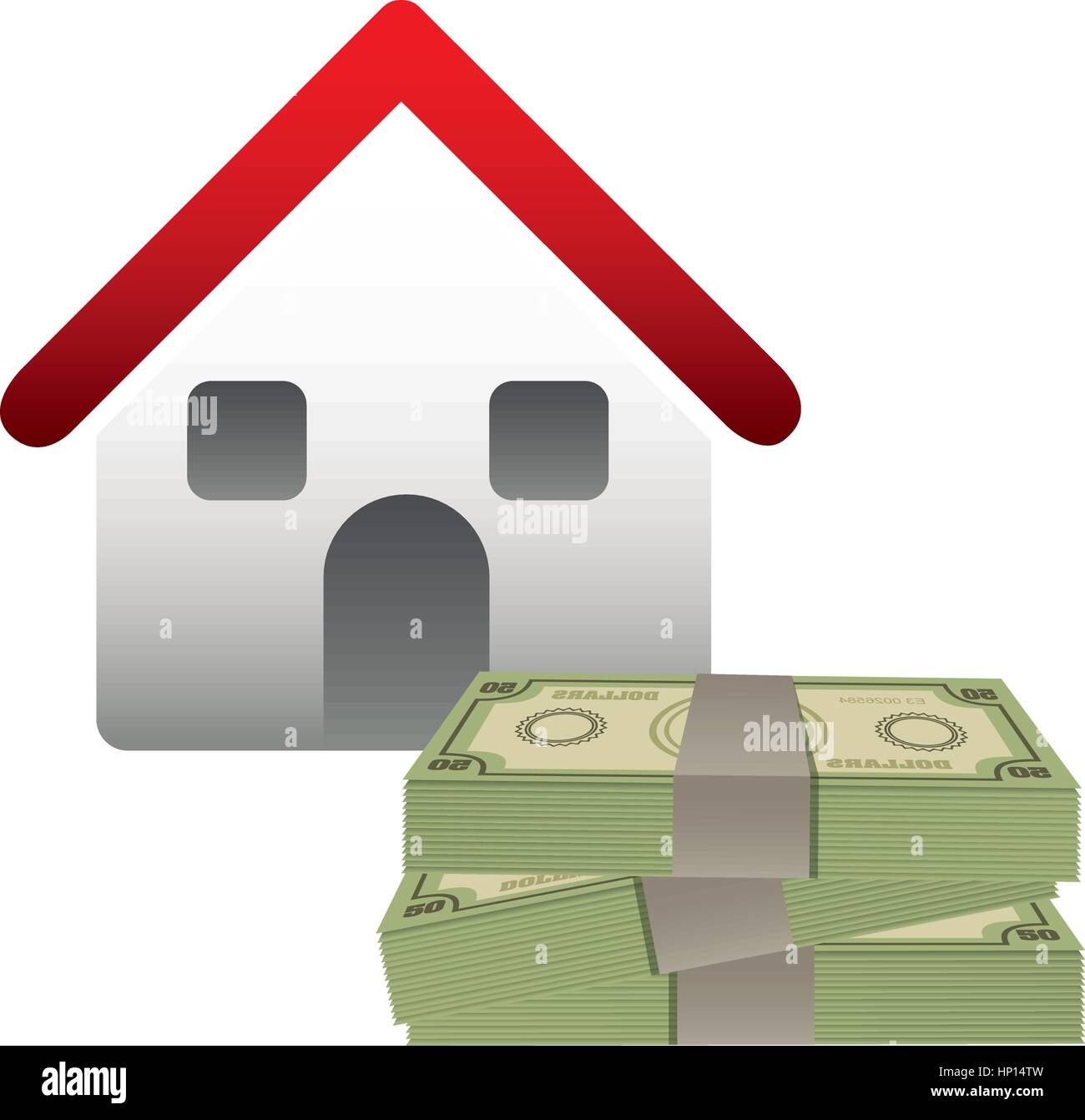 buying house for family icon, vector illustration design Stock Vector ...