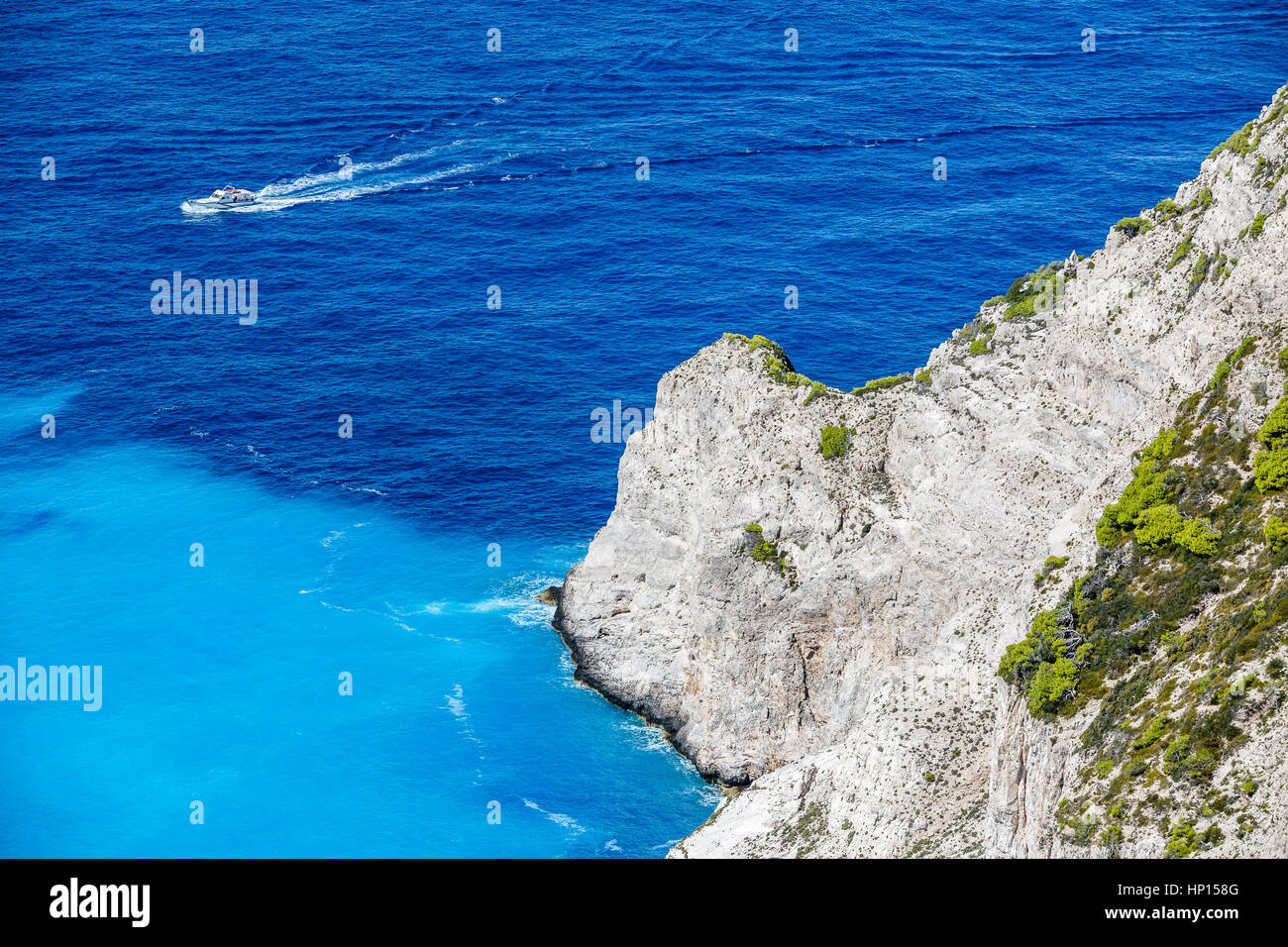 Panoramic view of navagio beach hi-res stock photography and images - Alamy