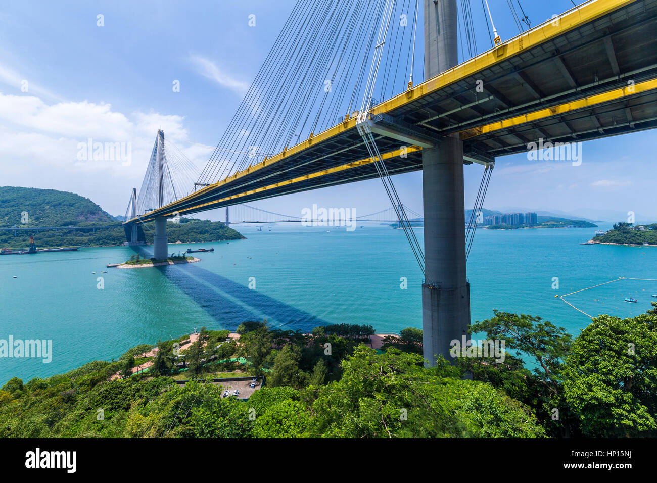 Ting kau bridge hi-res stock photography and images - Alamy