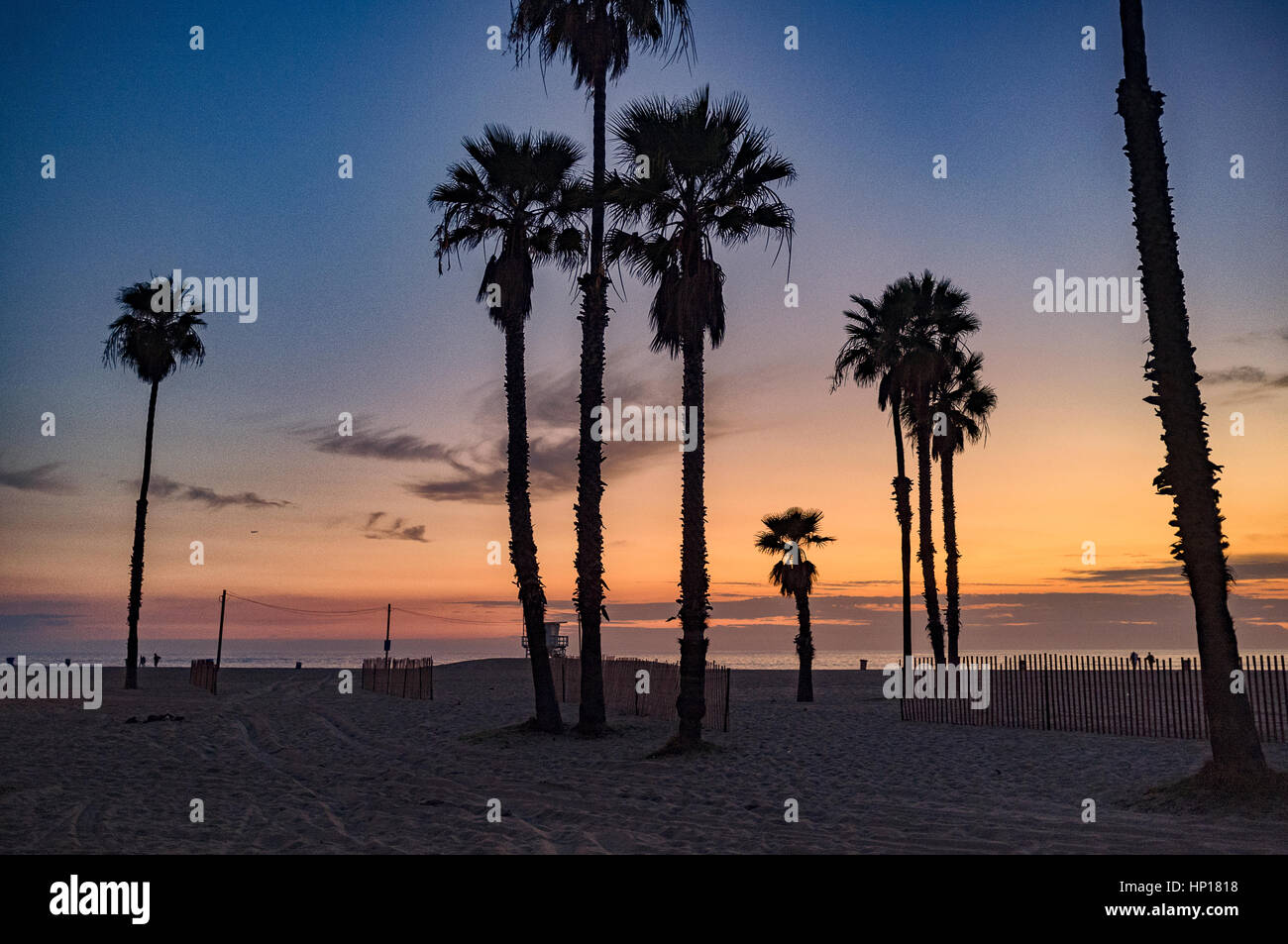 Venice beach skyline hi-res stock photography and images - Alamy