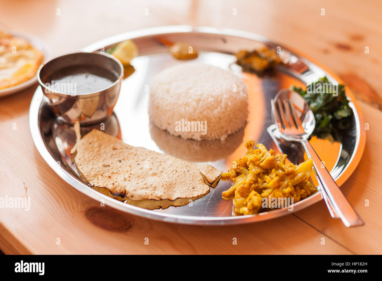 Dal bhat nepal hi-res stock photography and images - Alamy