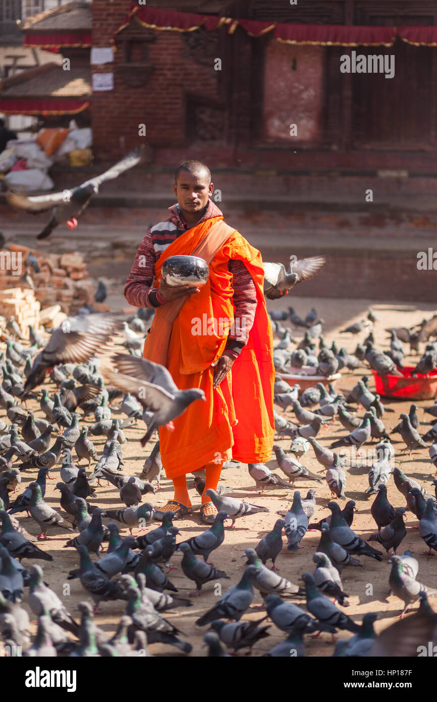 Kathmandu alms bowl hi-res stock photography and images - Alamy