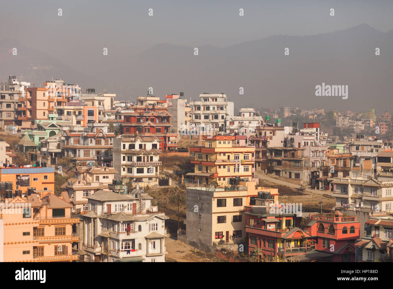 Smog and pollution over kathmandu hi-res stock photography and images - Alamy