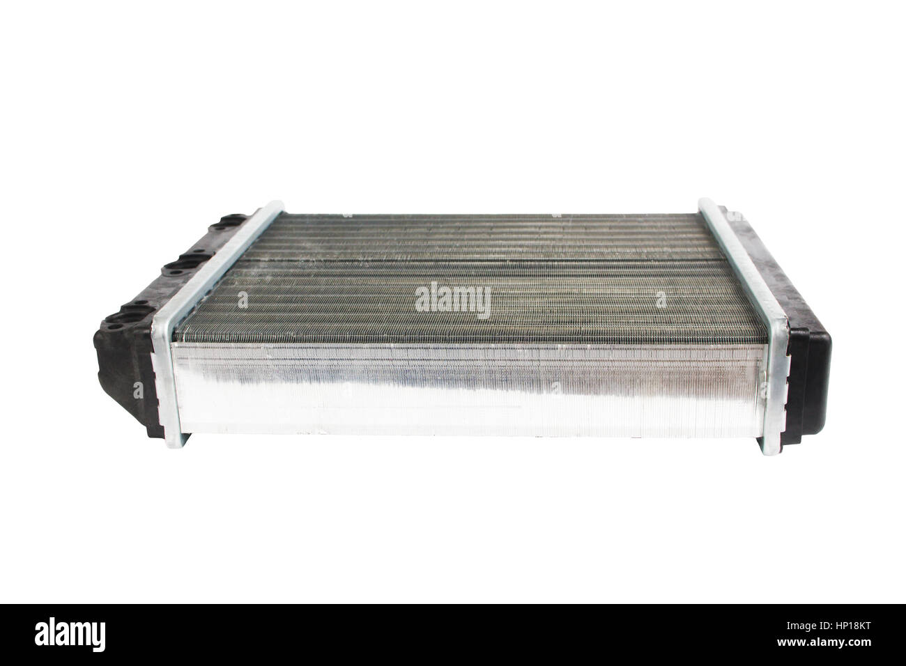 Car radiator isolated over white background Stock Photo - Alamy