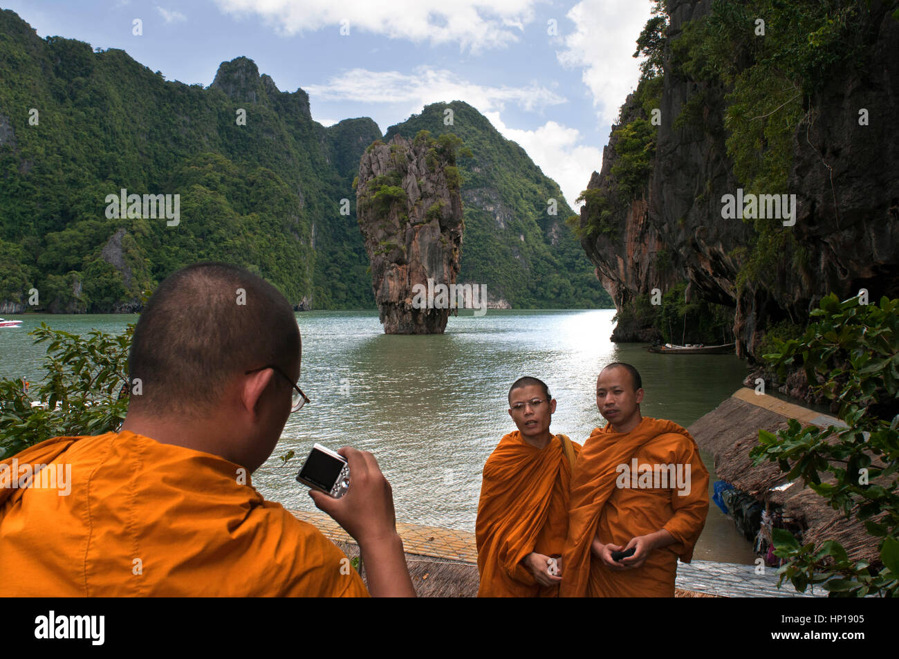 James Bond Island 007 (Koh Tapu) Phang Nga Bay Thailand. Khao Phing Kan ...