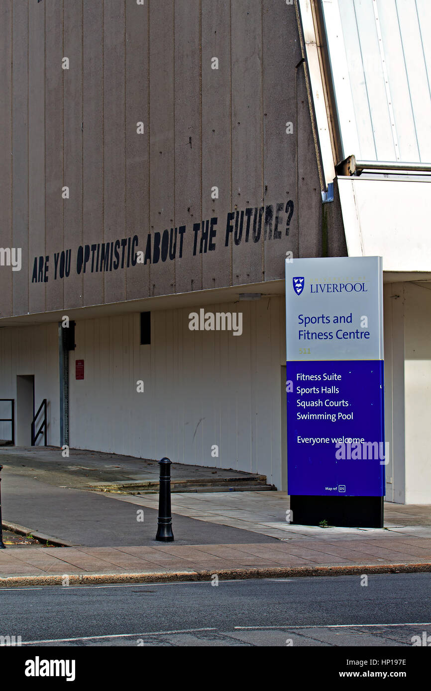 Liverpool University Sports and Fitness Centre Stock Photo - Alamy