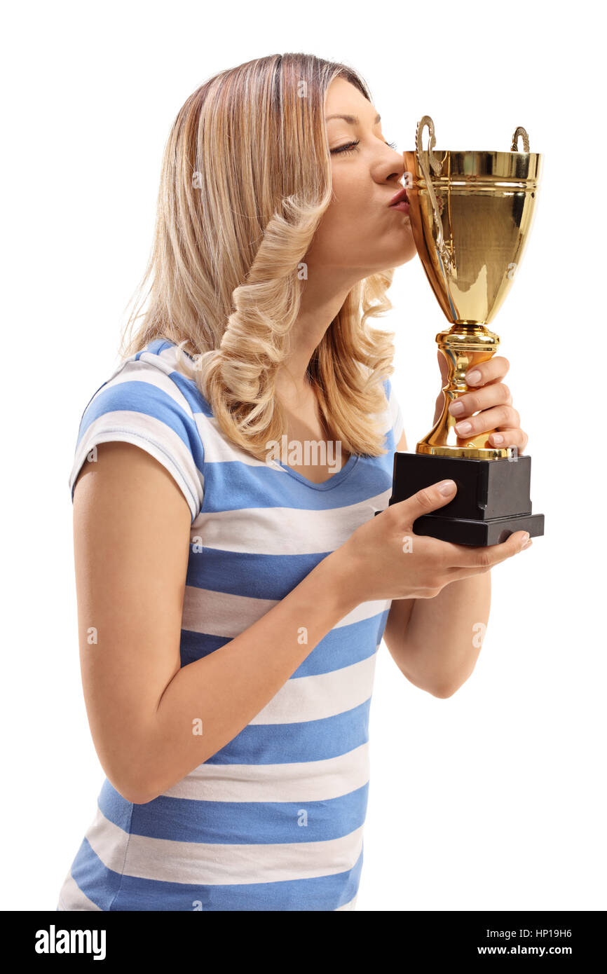 Kiss trophy hi-res stock photography and images - Alamy
