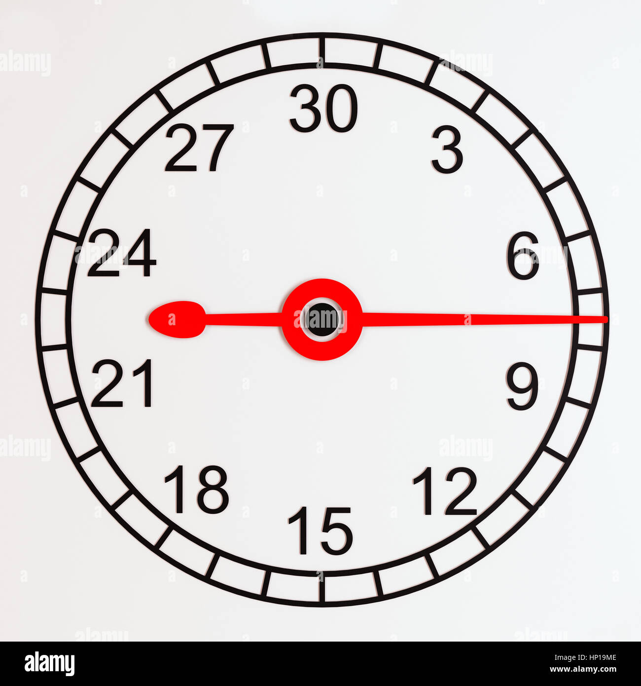 Stopwatch face. On white background Stock Photo - Alamy