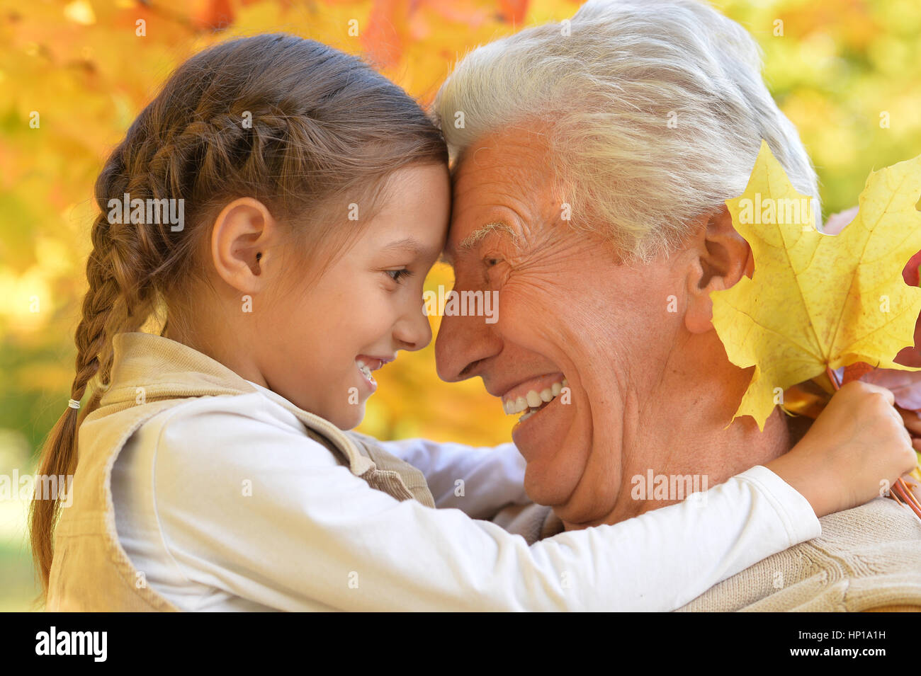 Grandfather confidence hi-res stock photography and images - Alamy
