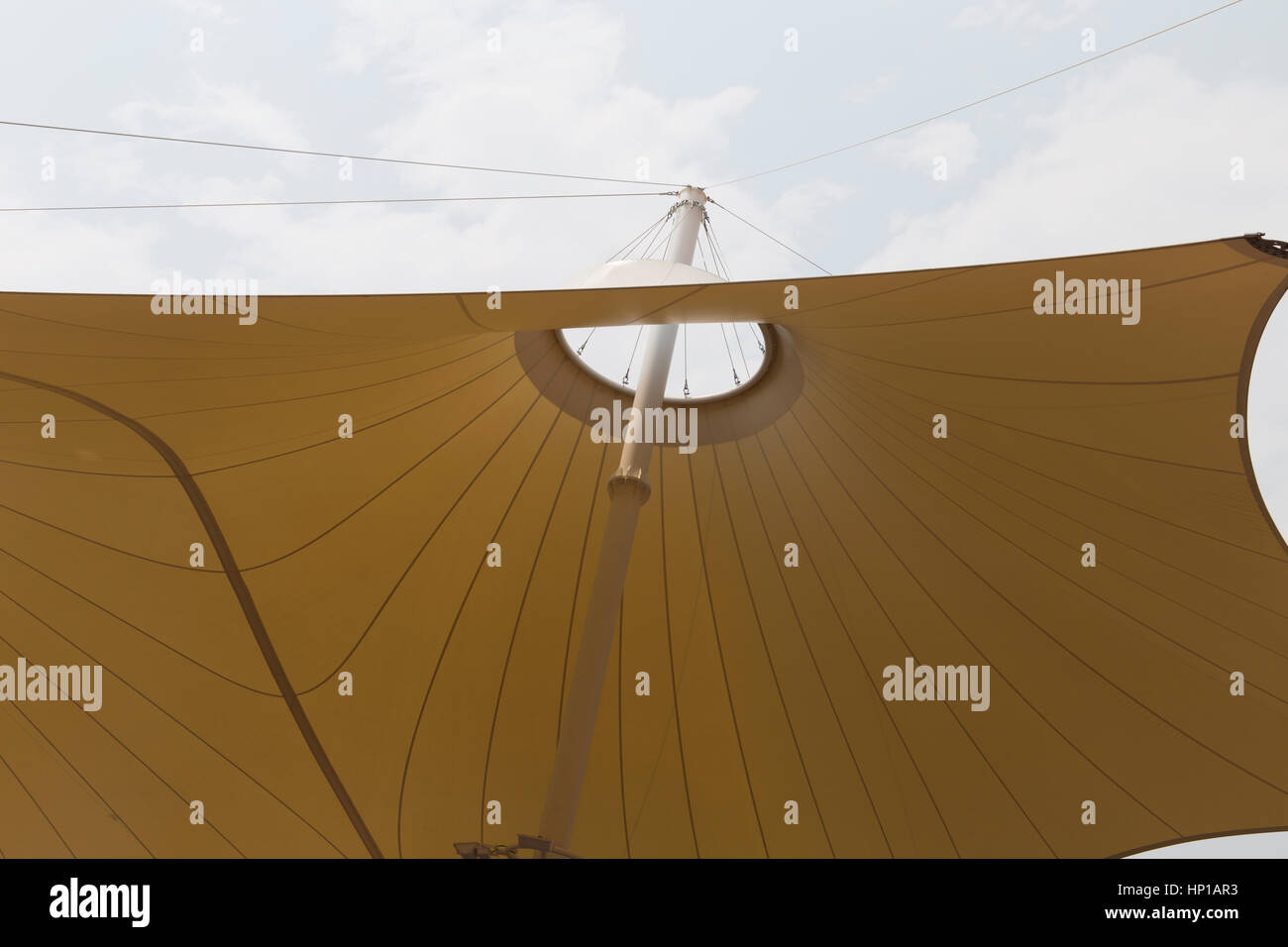 structure and design of big suspension roof tent Stock Photo - Alamy