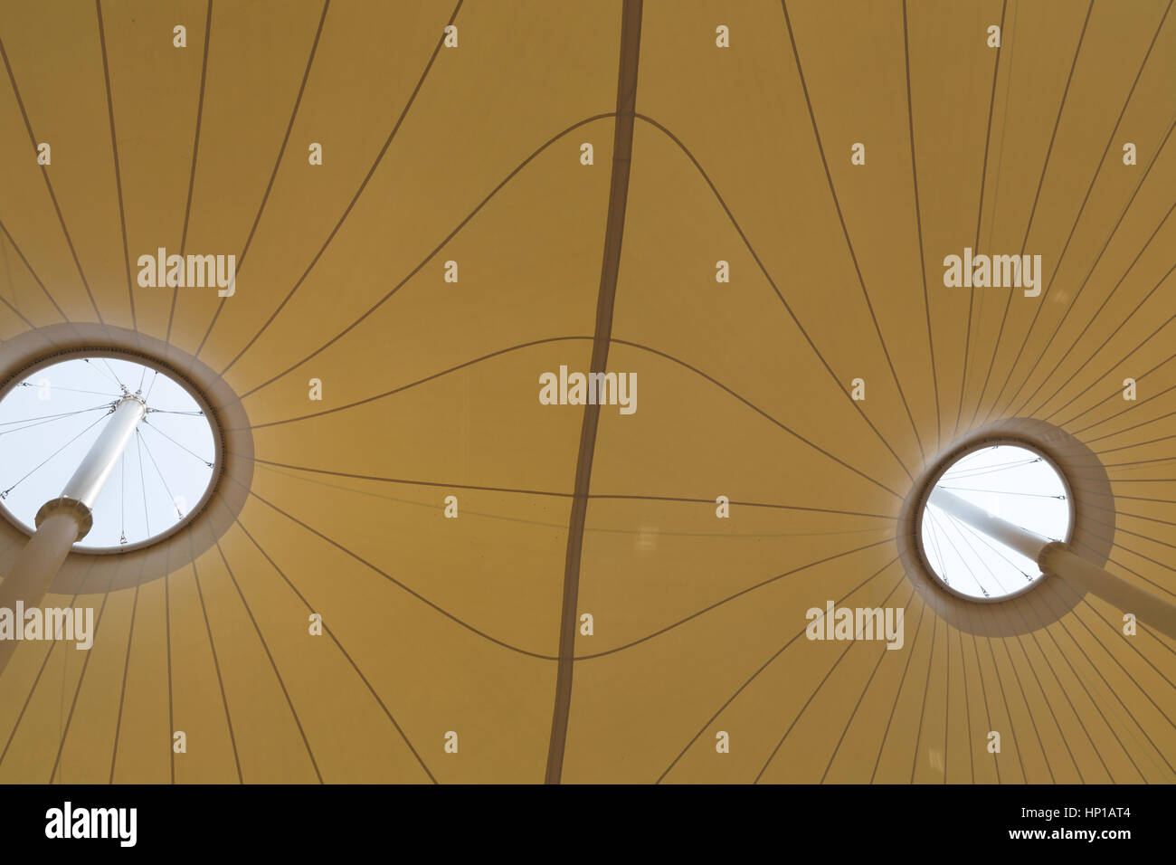 structure and design of big suspension roof tent Stock Photo - Alamy