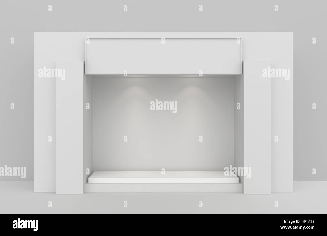 Shop exterior showcase. Mock up Stock Photo - Alamy