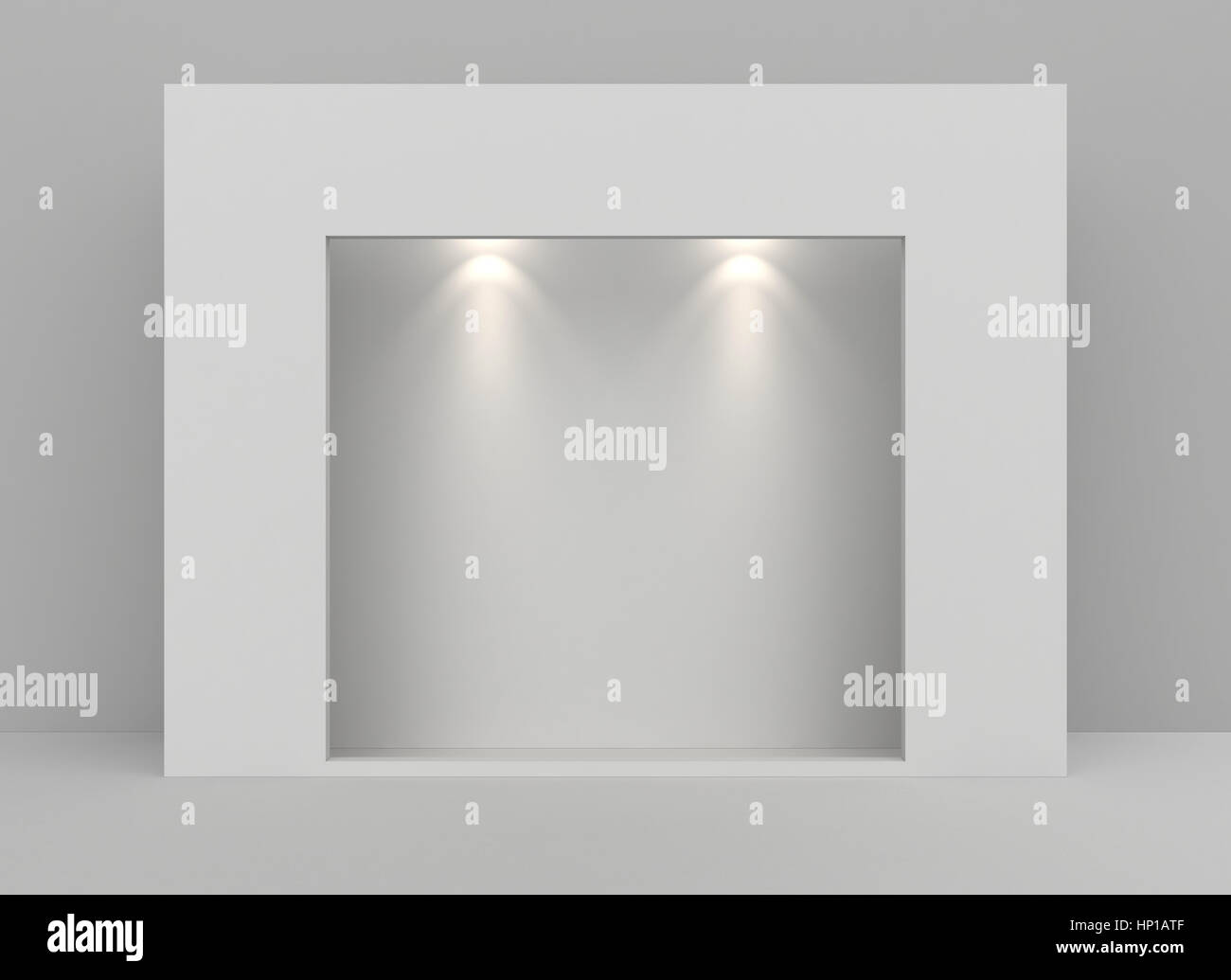 Shop exterior showcase. Mock up Stock Photo - Alamy