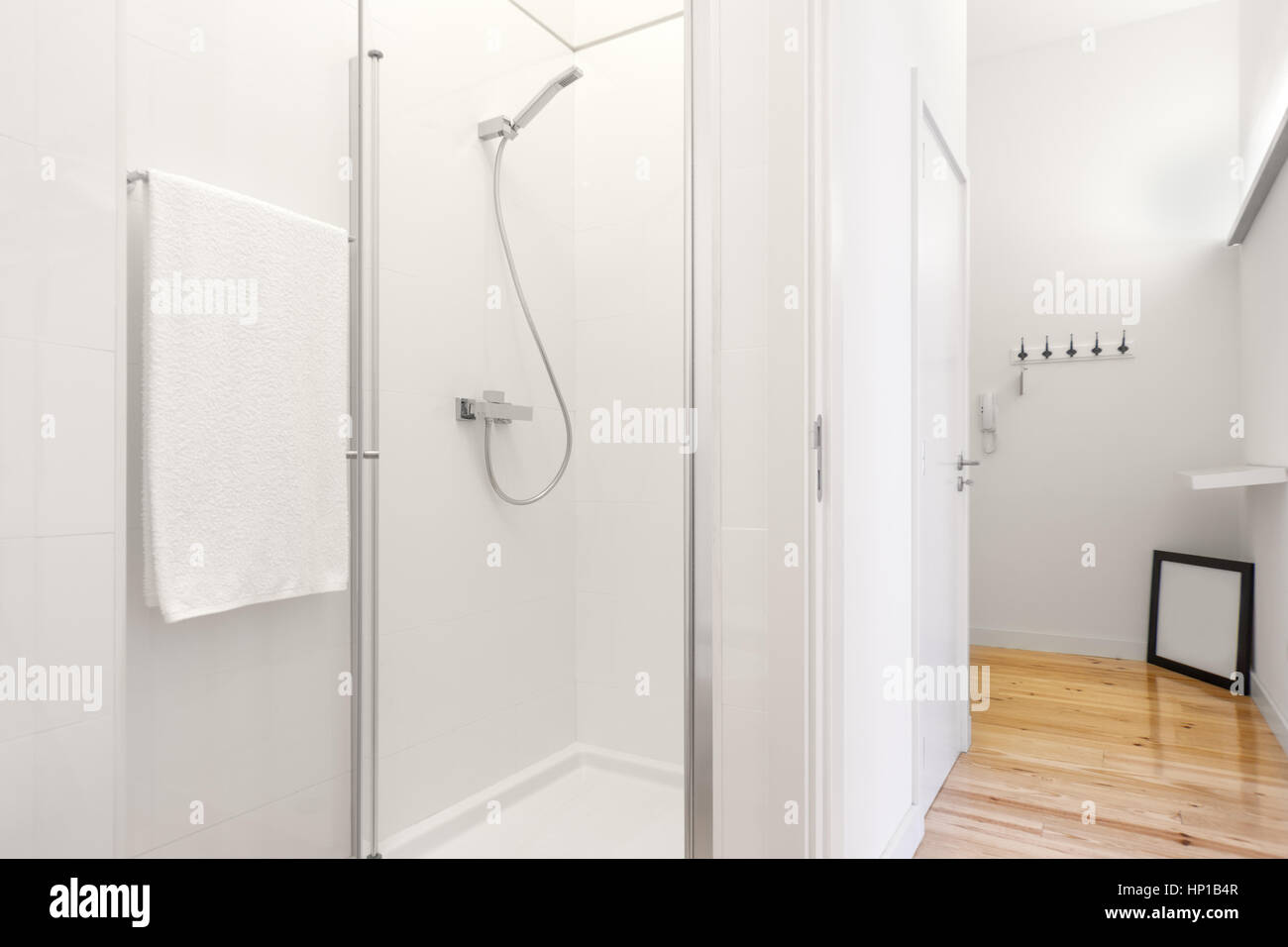 Clean fresh and bright Shower Stock Photo - Alamy
