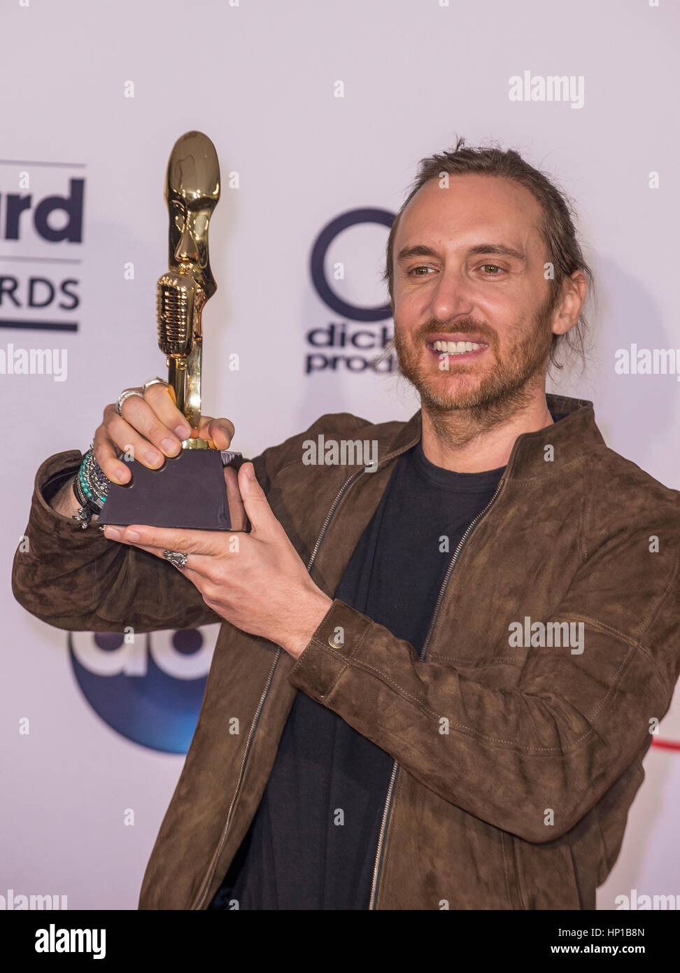 Recording artist David Guetta, winner of the Top Dance/Electronic ...